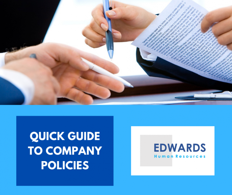 Quick Guide to Company Policies - Edwards HR